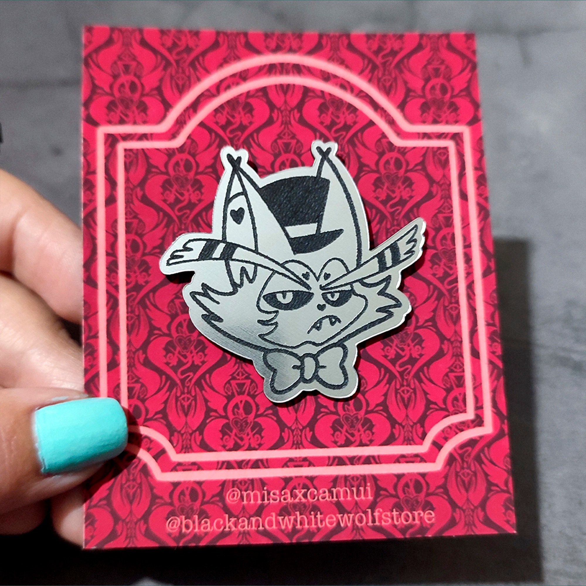 Hazbin Hotel Husk Pin Fanart - Etsy Australia