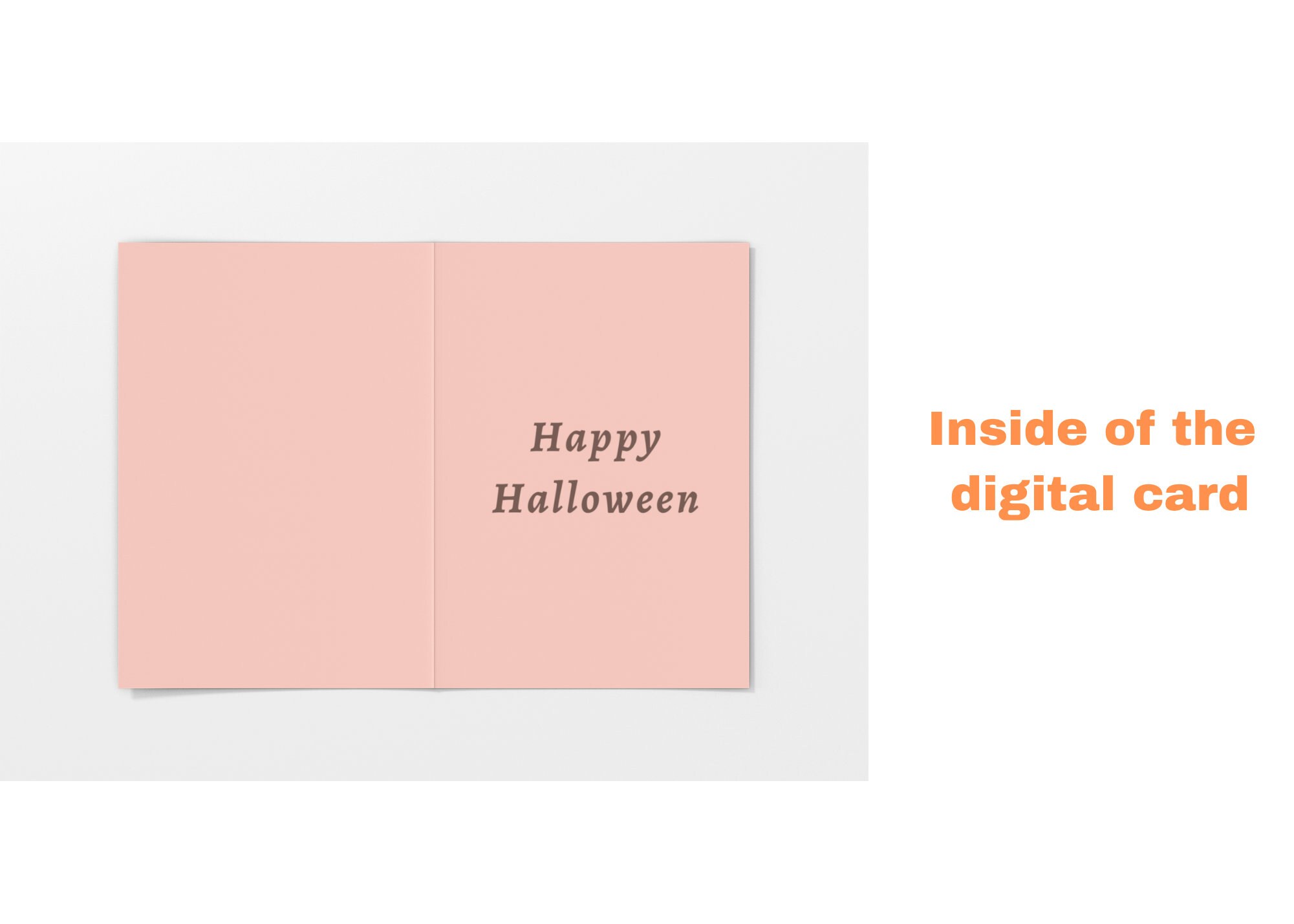 Printable Happy Halloween Card / Instant Download PDF - Etsy
