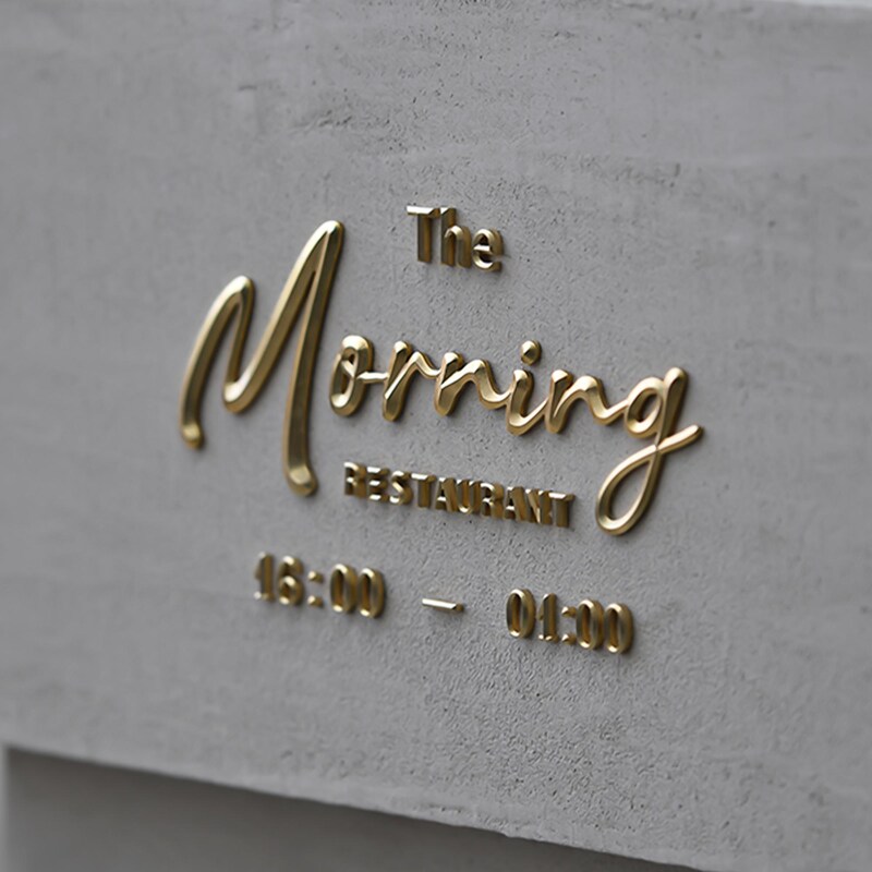 Gold Wall Letters - Etsy