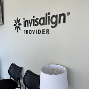 Invisalign Provider Logo Sign, 3D Laser Cut Logo Sign, Personalized ...