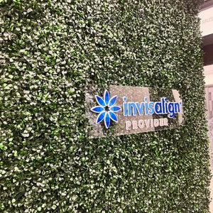 Invisalign Provider Logo Sign, 3D Laser Cut Logo Sign, Personalized ...