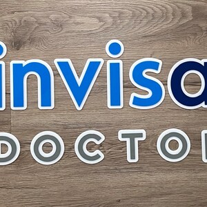 Invisalign Provider Logo Sign, 3D Laser Cut Logo Sign, Personalized ...