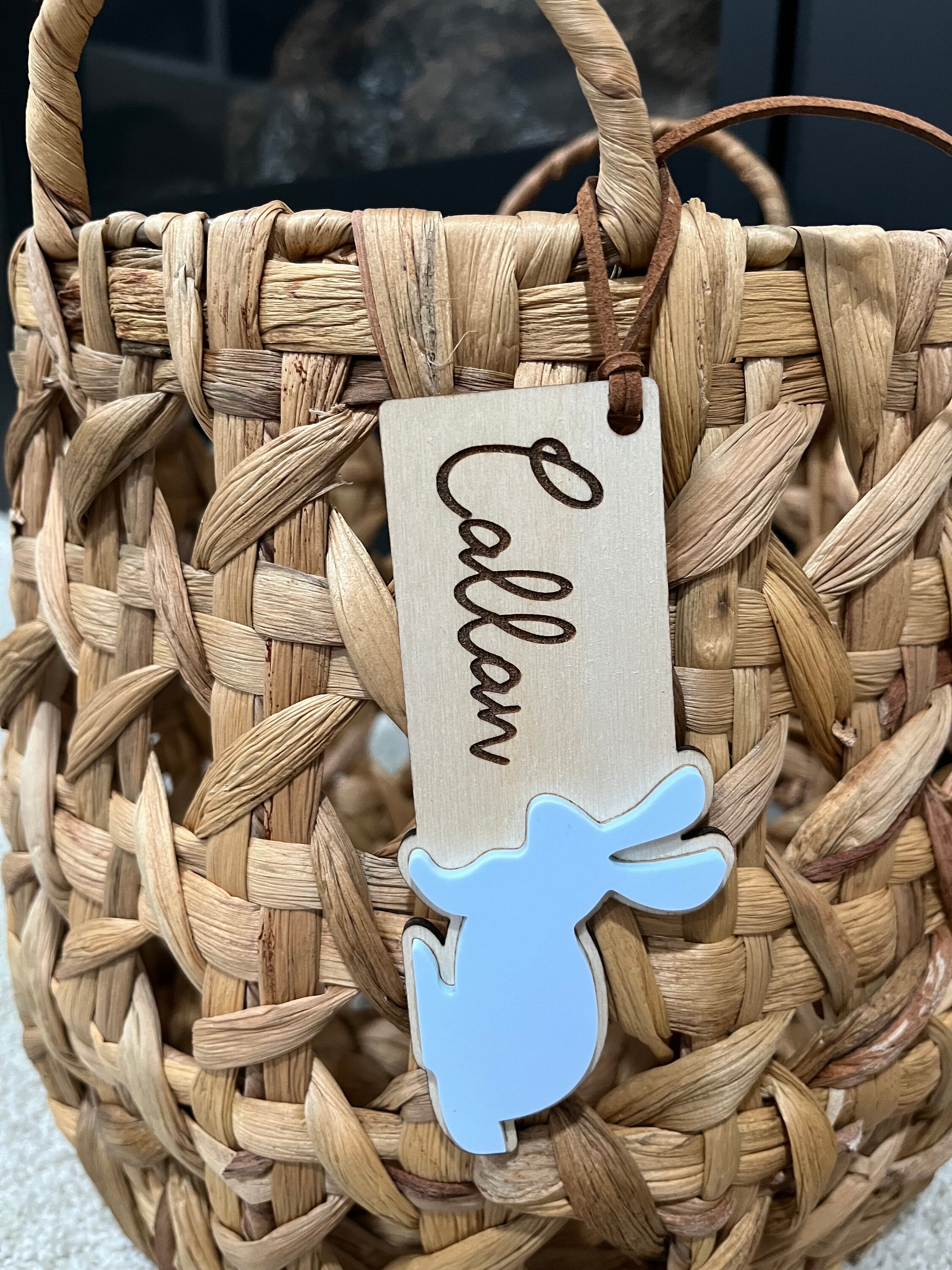 Easter Basket Name Tag, Personalized Easter Basket Name Tag, Custom ...