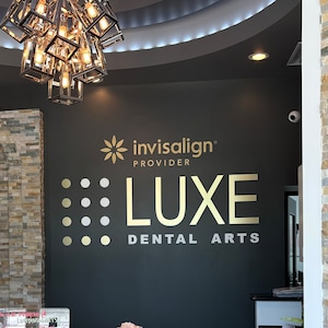 Invisalign Provider Logo Sign, 3D Laser Cut Logo Sign, Personalized ...