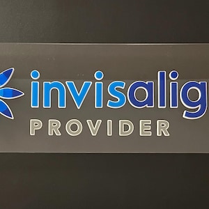 Invisalign Provider Logo Sign, 3D Laser Cut Acrylic Wall Sign - Etsy