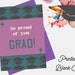 Printable Graduation Card | so Proud of You, Grad | Use for Any ...