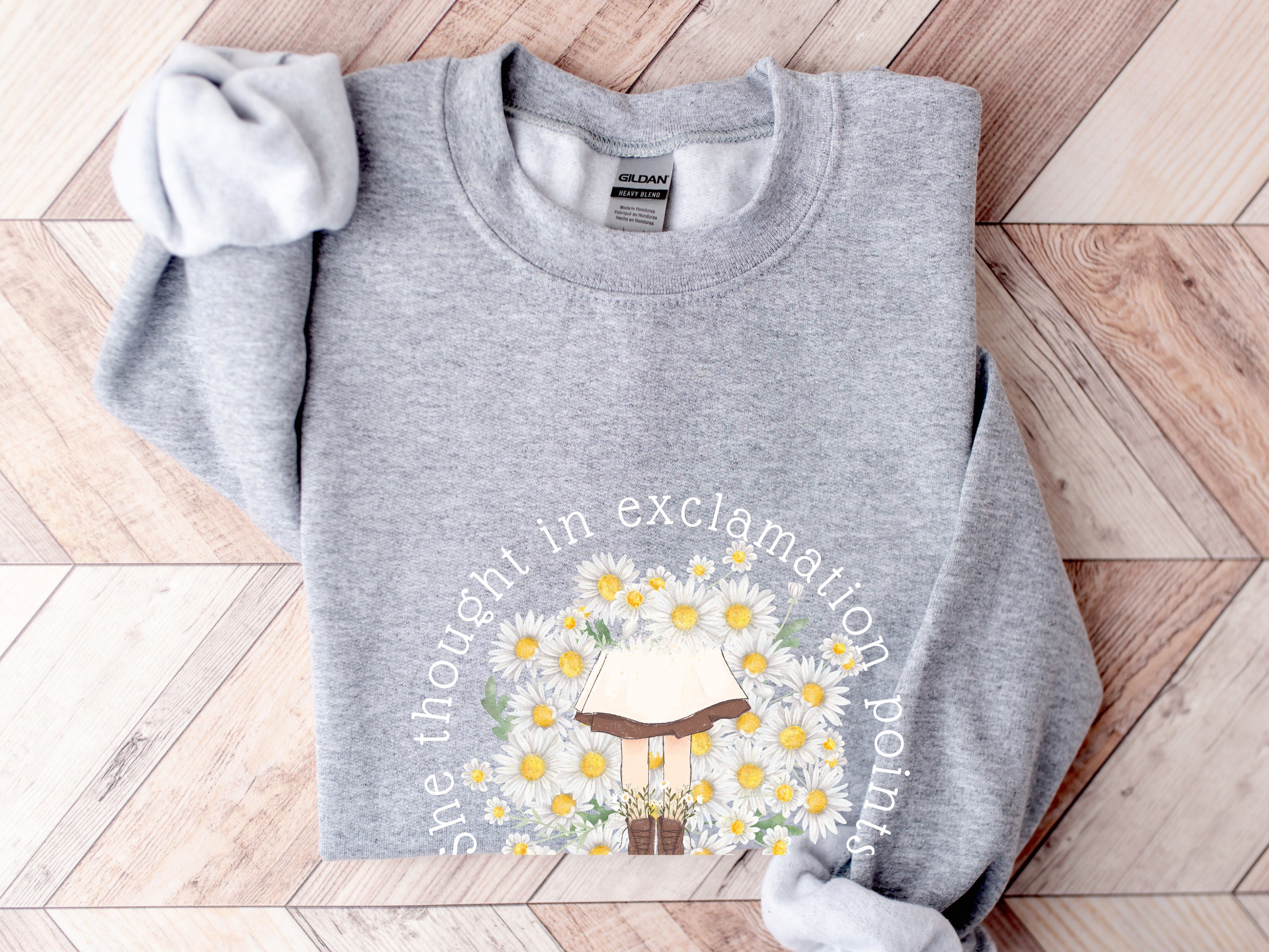 Anne With an E Sweatshirt, Book Lover Gift, Anne of Green Gables ...