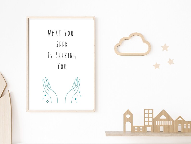 Manifestation Wall Art Bundle | Minimalist Wall Decor | Set of 8 ...
