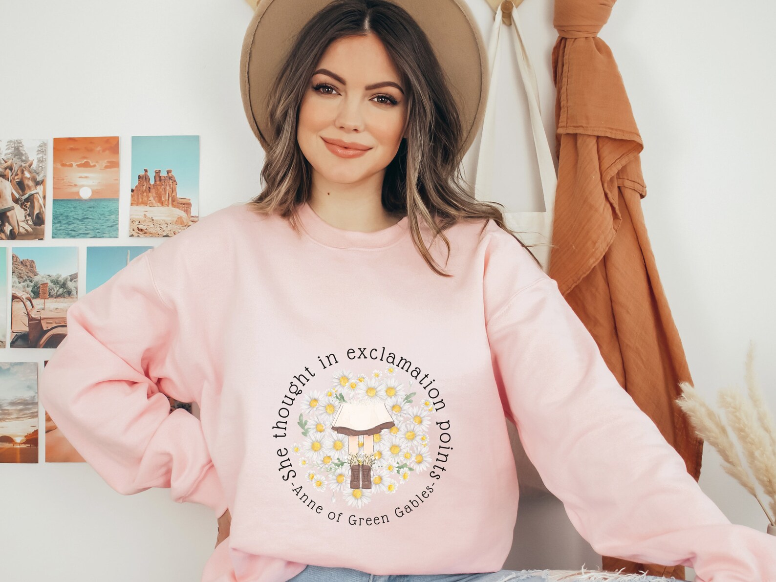 Anne With an E Sweatshirt, Book Lover Gift, Anne of Green Gables ...