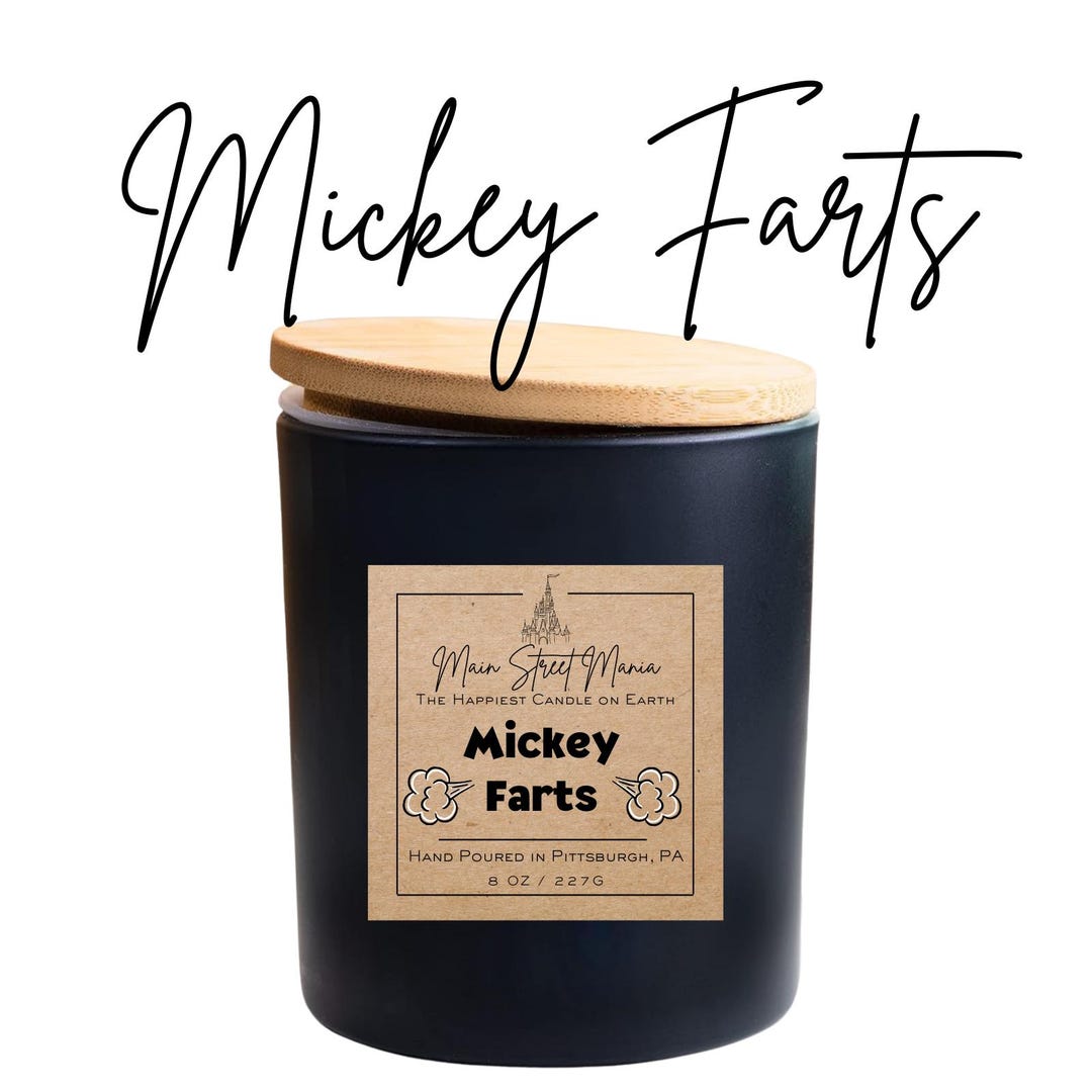 Mickey Farts Happiest Candle on Earth - Etsy