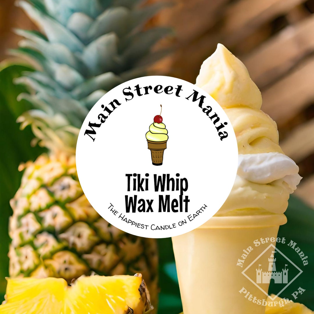 Tiki Whip Happiest Candle on Earth Wax Melt Disney Dole Whip Inspired ...