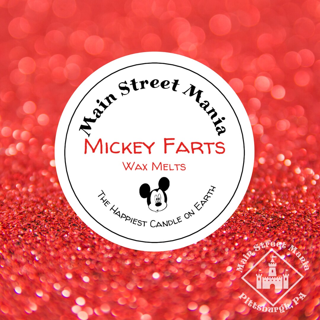 Mickey Farts Happiest Candle on Earth Wax Melt - Etsy
