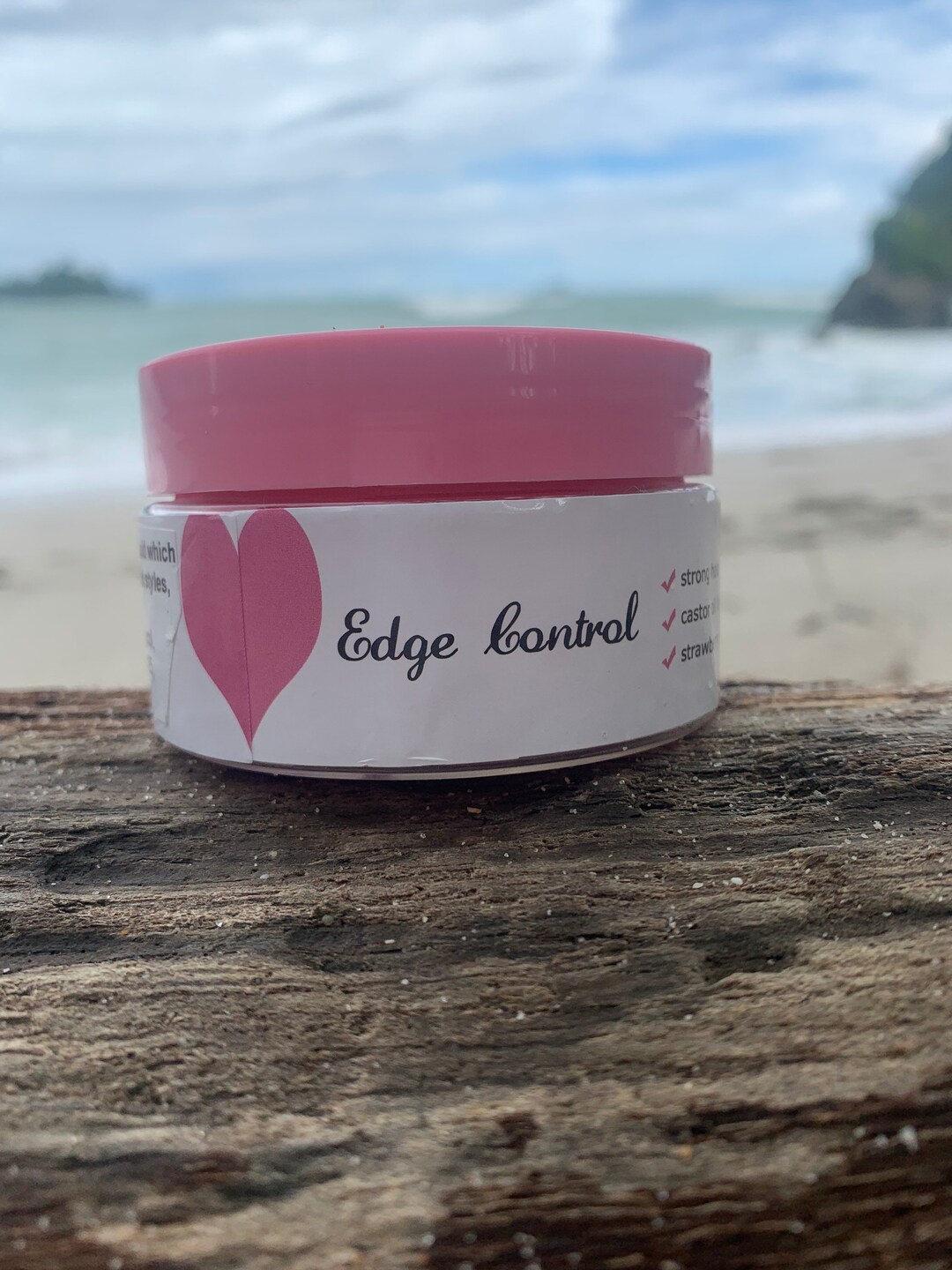 Natural Edge Control, Castor Oil Hair Gel, Black Hair Care - Etsy