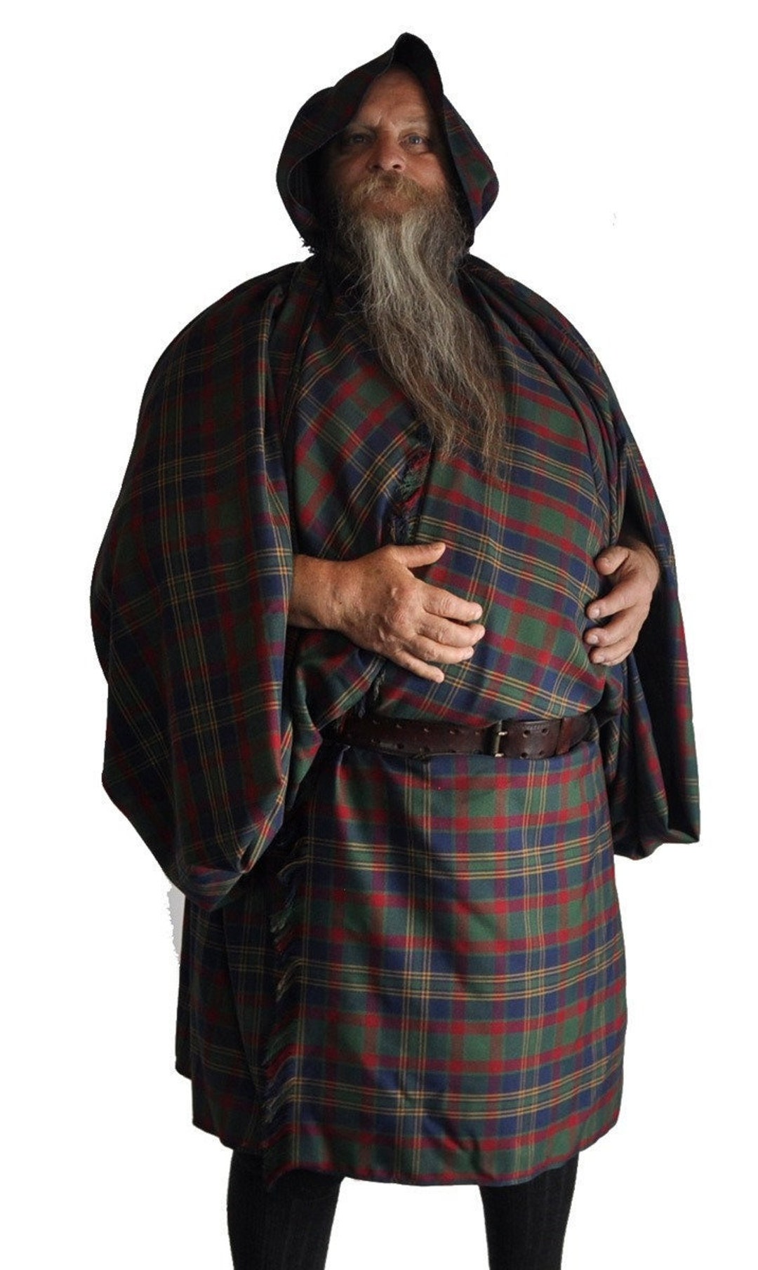 16th Century Scottish Vintage Handmade Tartan Great Kilt for - Etsy