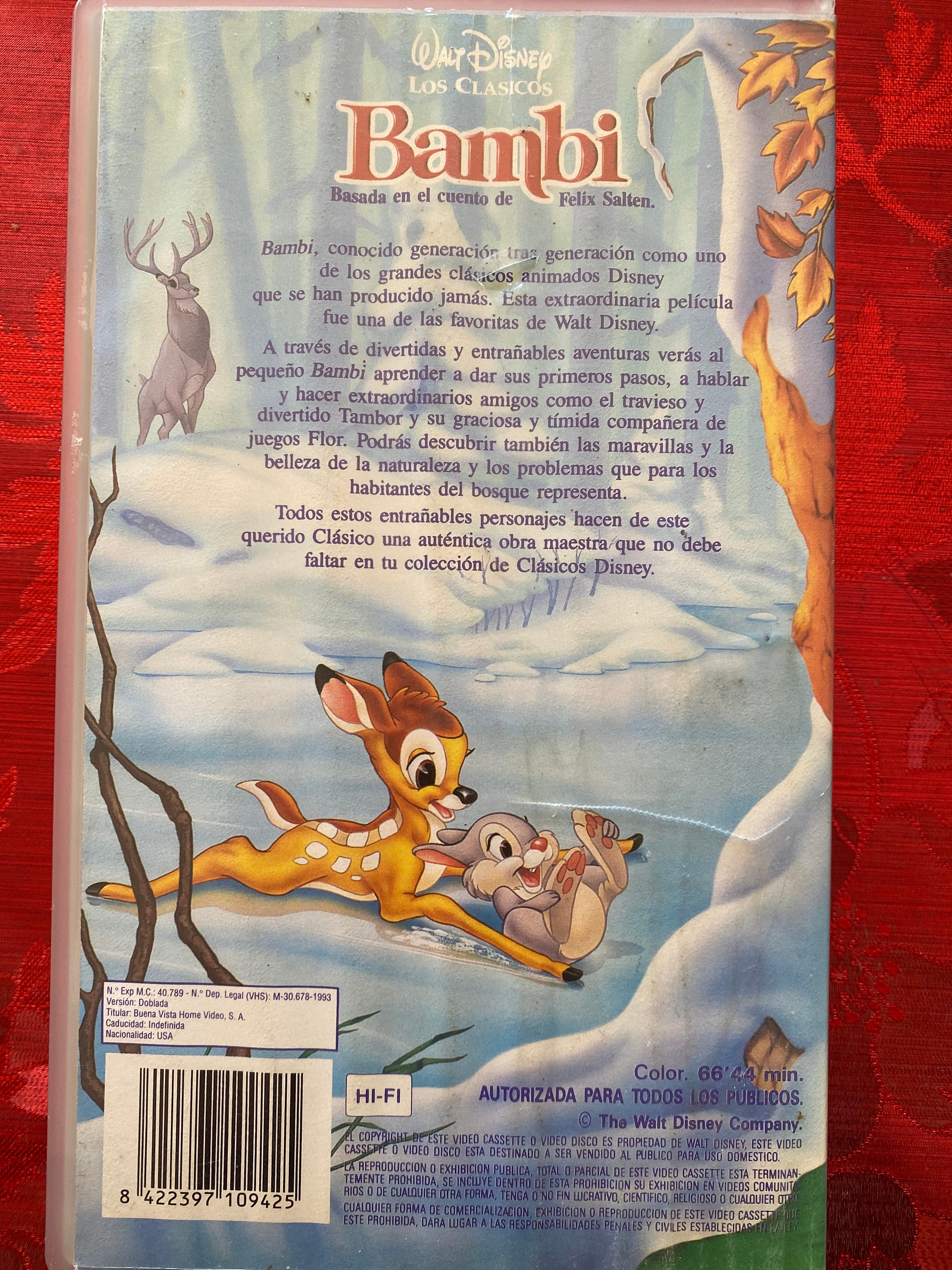 Vintage 1990s Disney Vhs Tapes Aladdin And Bambi 55th, 40% OFF