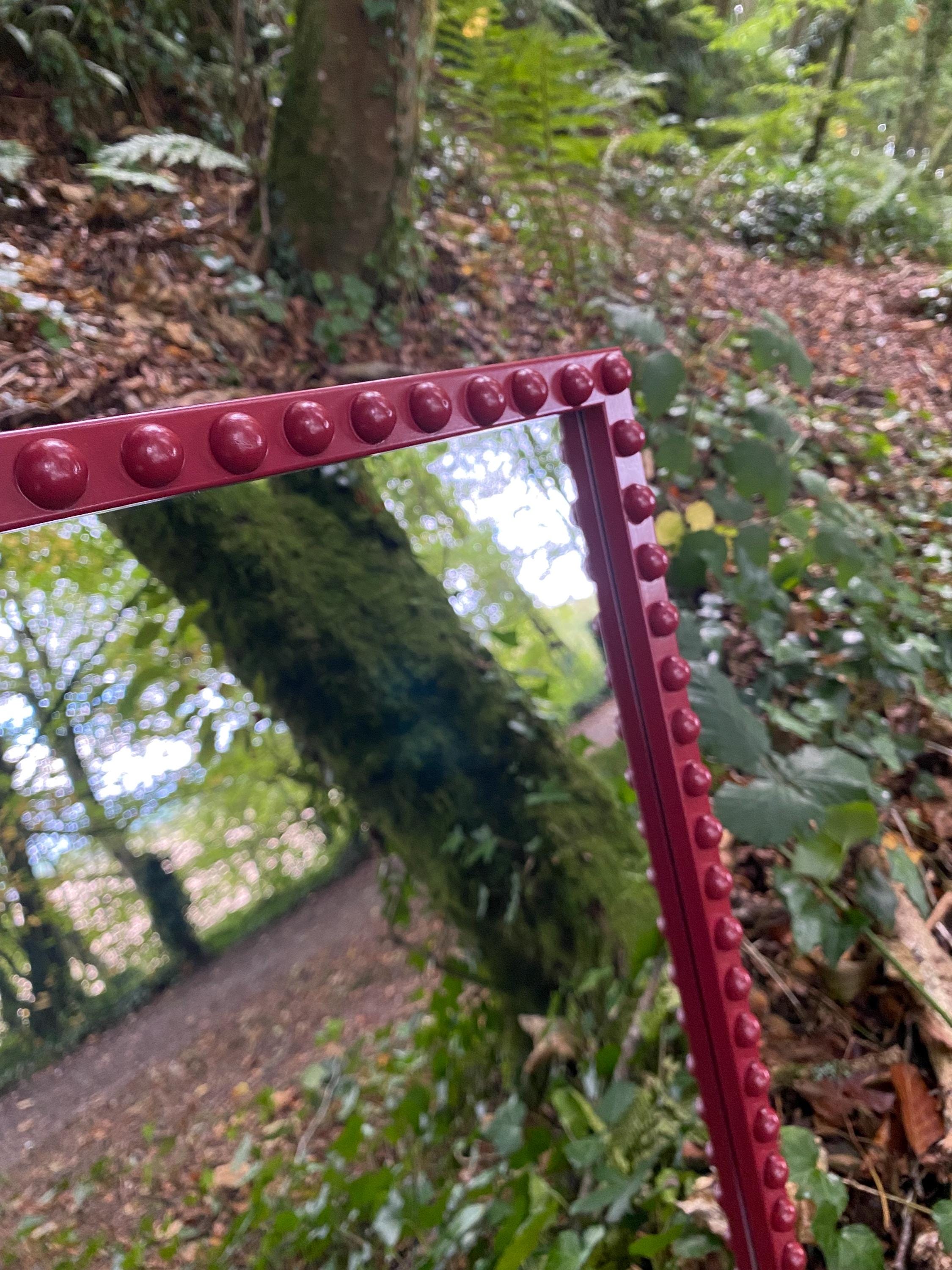 Rectangular Bobbin Mirror-assorted Colours - 54cm (h) X 44cm (w) - Etsy UK