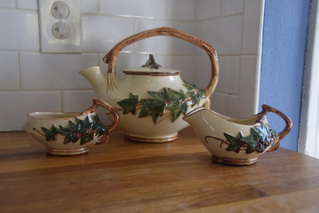 Mccoy Ivy Tea Set - Etsy