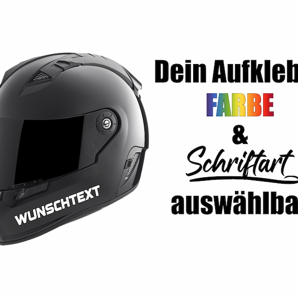 Motorrad helm aufkleber - Etsy.de