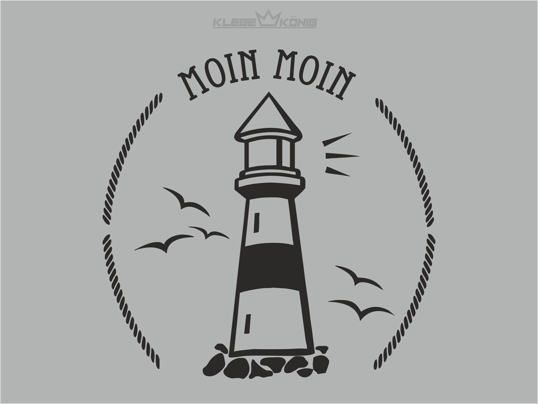 Sticker Lighthouse Moin Moin Caravan Motorhome Car Sticker Camper Van ...