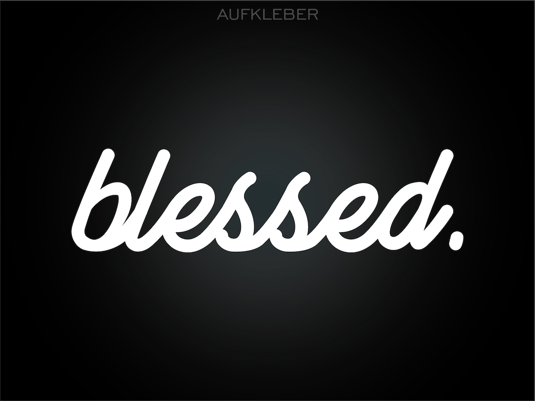 Car Stickers Blessed Tuning Sticker Window Stickers Rear Window ...