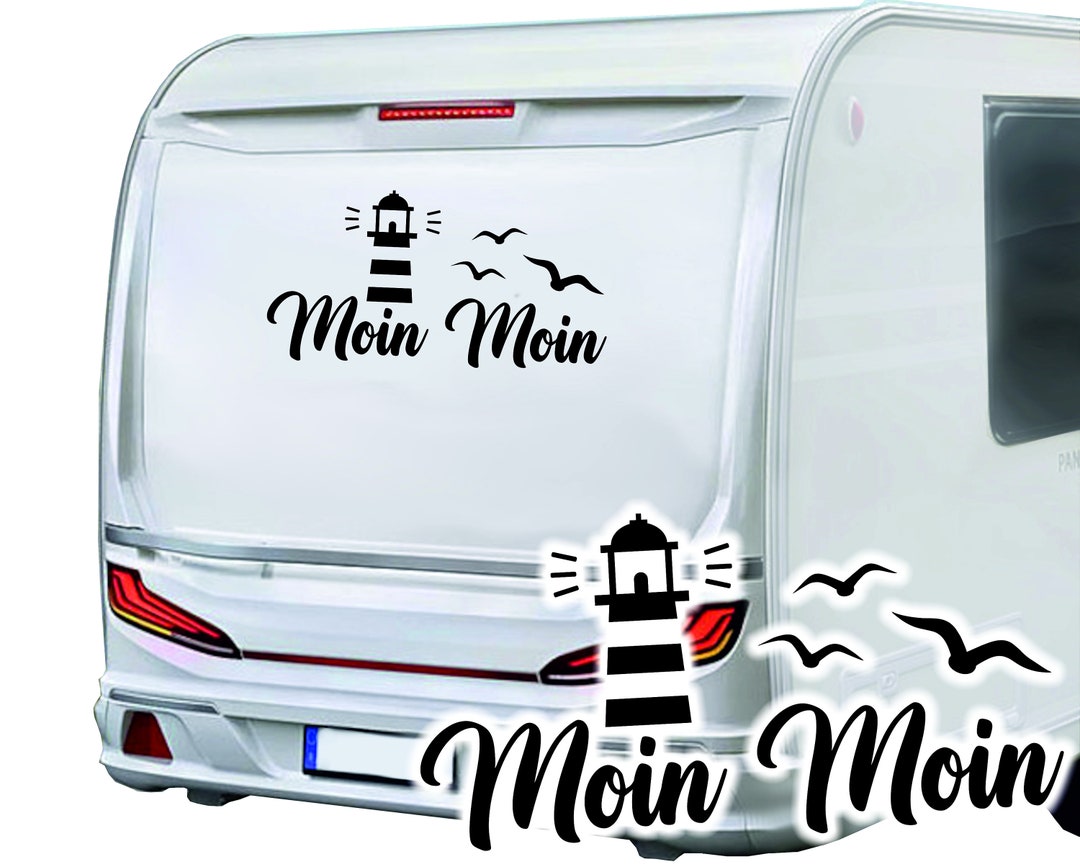 Motorhome Sticker | Car Sticker | Caravan Sticker | Moin Moin ...