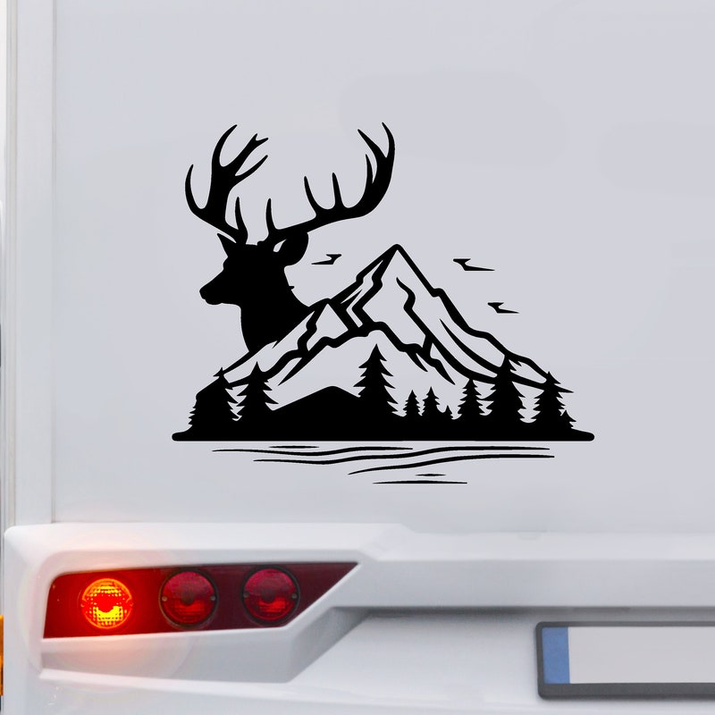 Wohnmobil hirsch aufkleber - Etsy.de