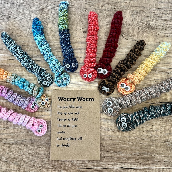 Worry Worm - Etsy