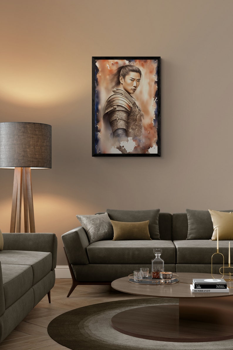 Samurai Oath Warrior Wall Art, Samurai Wall Décor, Printable Digital ... Samurai Oath Warrior Wall Art, Samurai Wall Décor, Printable Digital ...