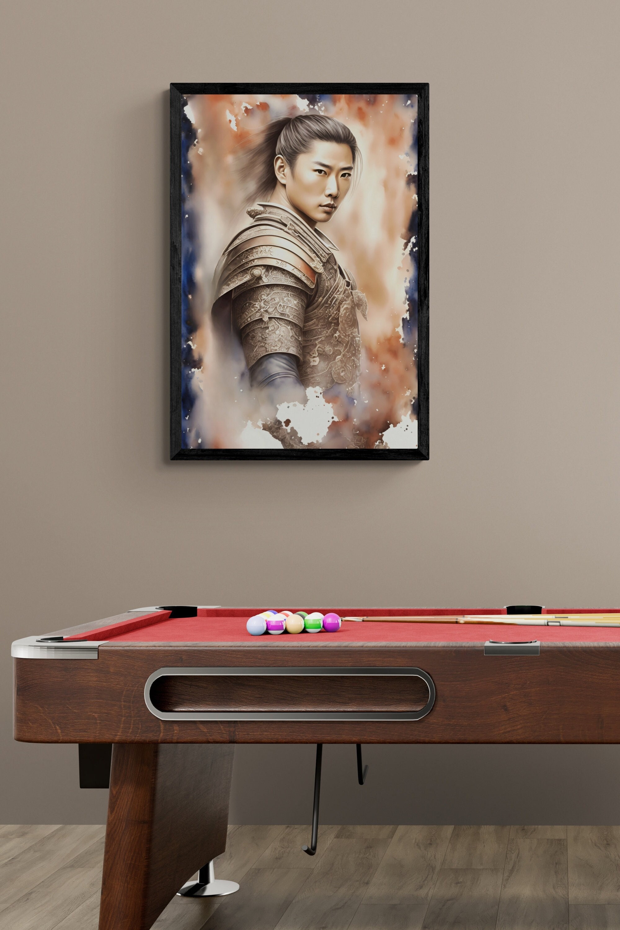 Samurai Oath Warrior Wall Art, Samurai Wall Décor, Printable Digital ... Samurai Oath Warrior Wall Art, Samurai Wall Décor, Printable Digital ...