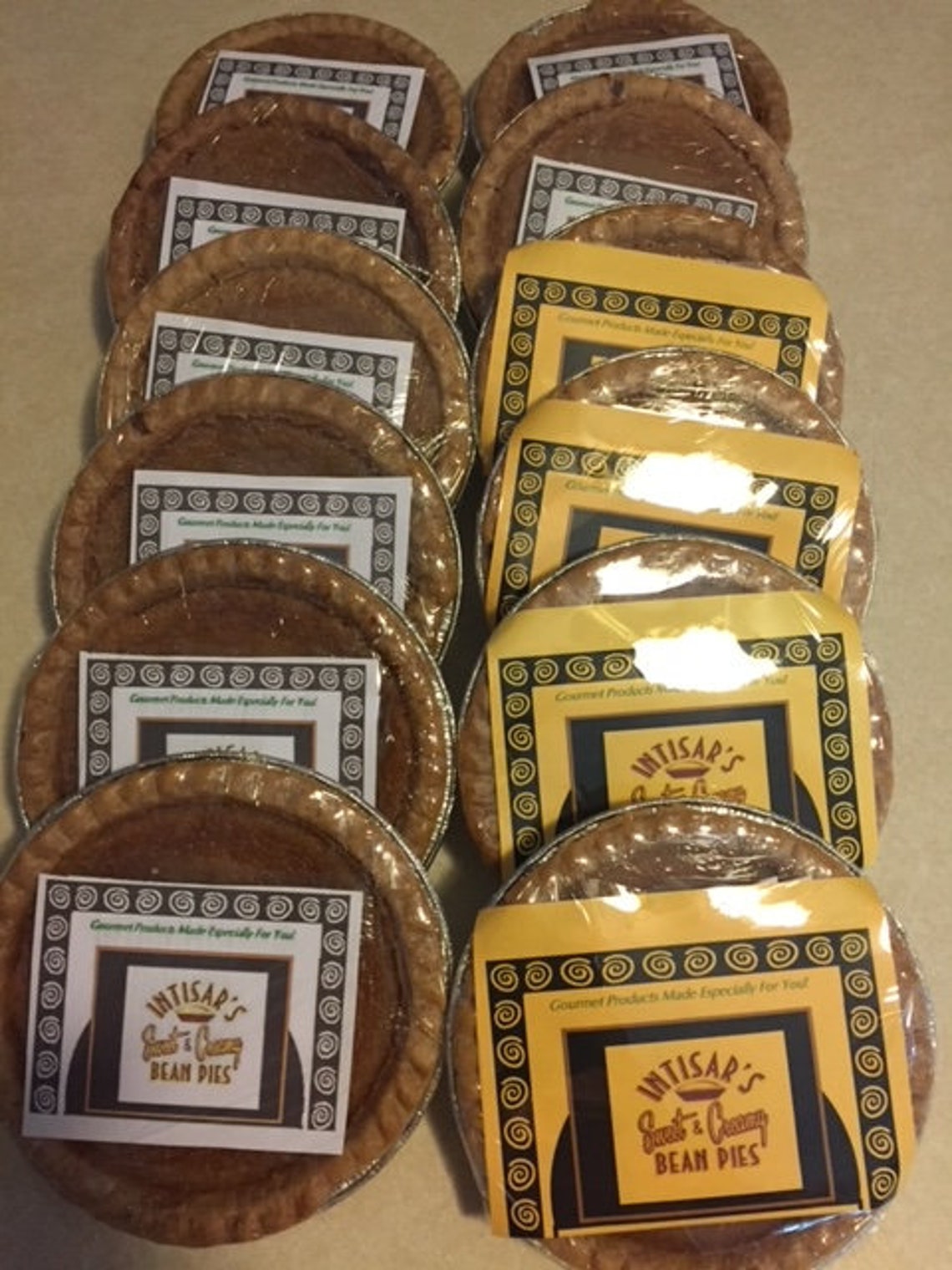 Intisar's Instant Navy Bean Pie Mix Starter Packet With Vanilla ...