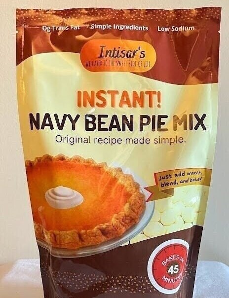 Navy Bean Pie Mix, Gourmet Dessert, Quick and Easy Pie Mix, Traditional ...