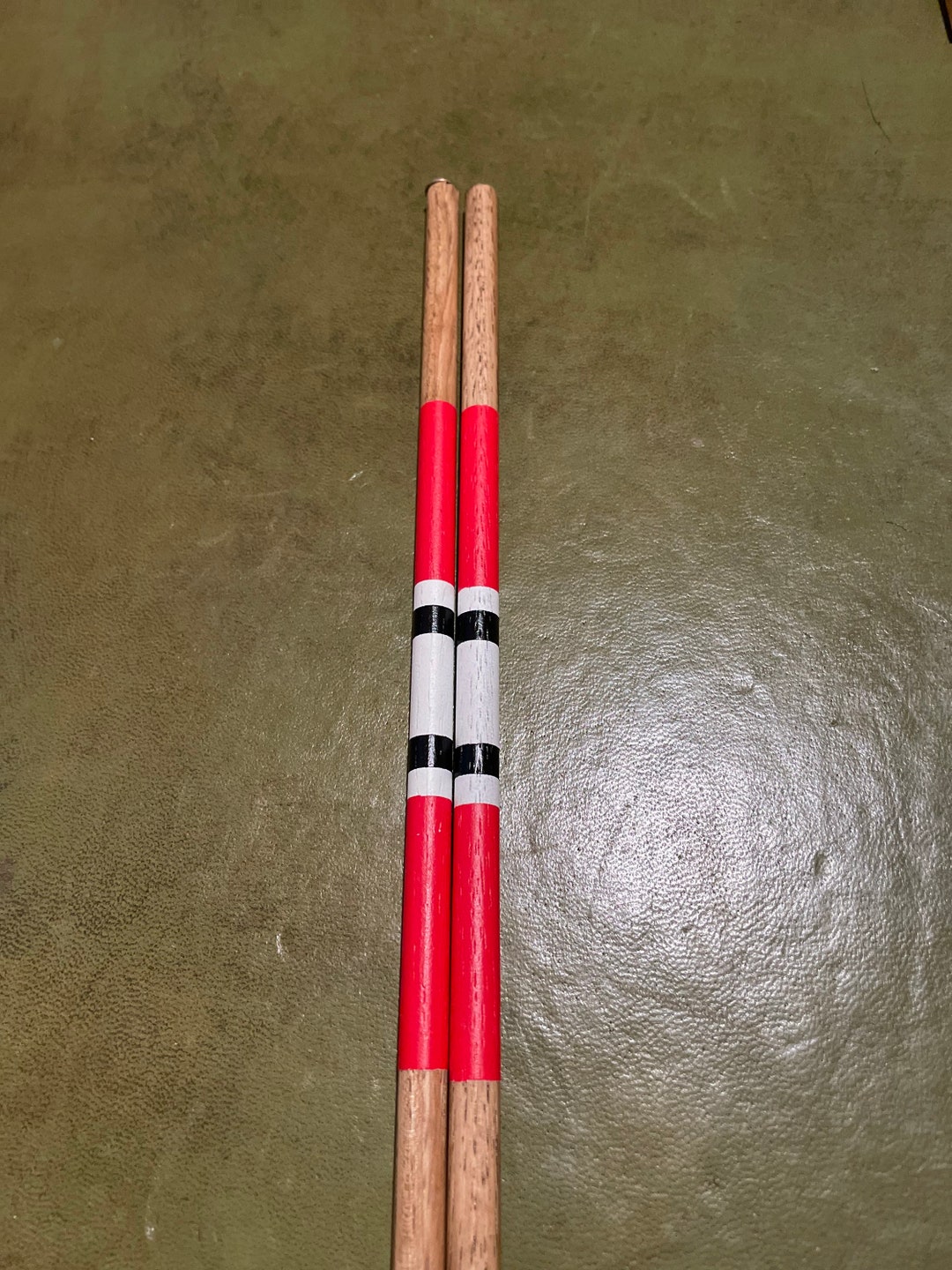 Custom Painted Hickory Golf Alignment Sticks Georgia - Etsy