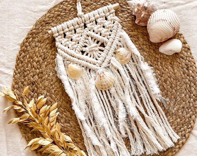 Ocean Wave Macrame Wall Hanging, Wall Decor for the Water Lover ...