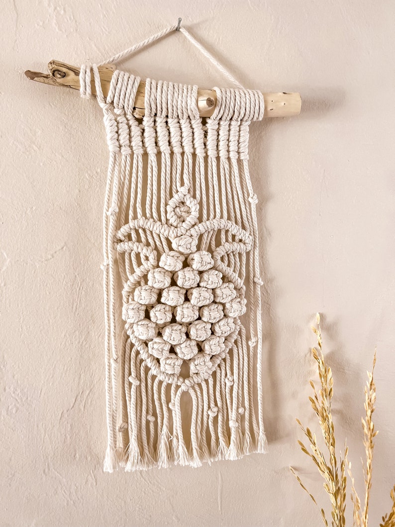 TURTLE Macrame Wall Hanging Small Macrame Wall Art Macrame Sea Creature ...