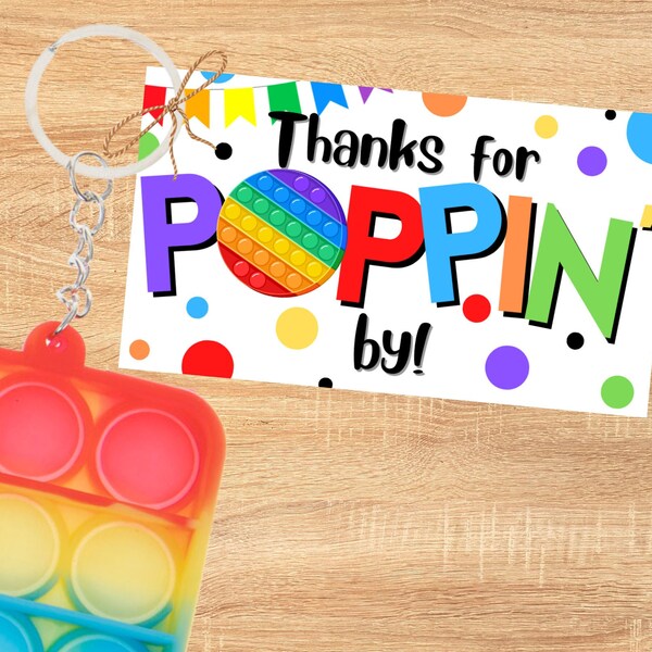 Pop It Gift Tag - 60+ Gift Ideas for 2024