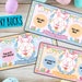 Bunny Bucks | Easter Printable | Easter Basket Play Money | Easter Egg ...