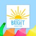 Here's to a Bright School Year Back to School Tags Gift - Etsy