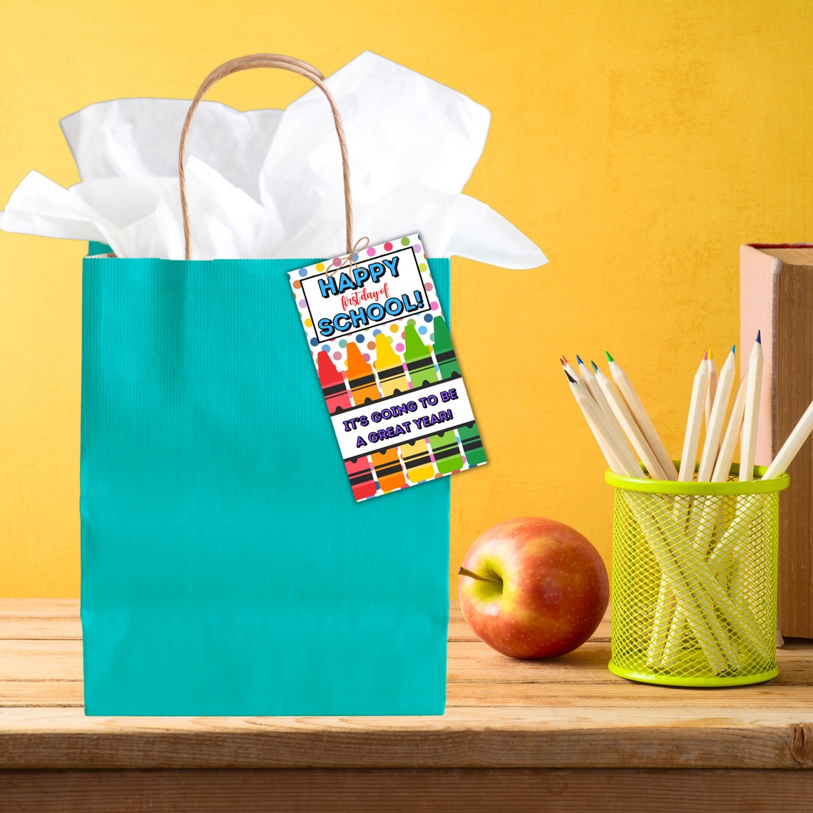 Back to School Gift Tags Gift Tags for Teachers Gift Tags for ...