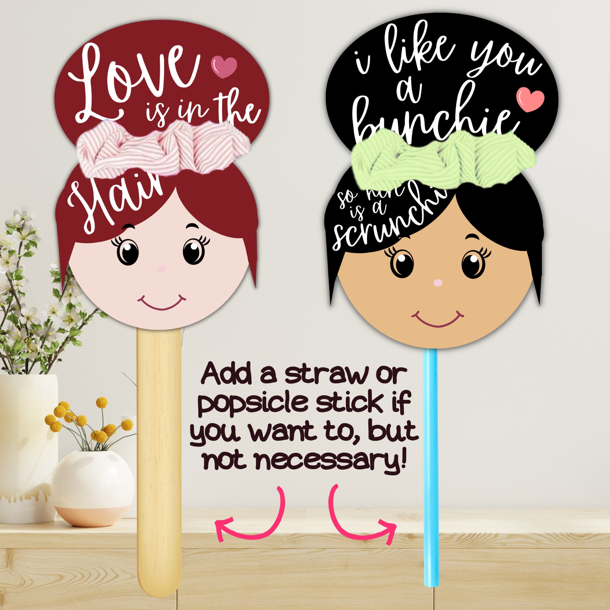 Scrunchie Party Favors Love is in the Hair Hair Tie Party Favors Hair ...