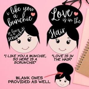 Scrunchie Party Favors| Love is in the Hair | Hair Tie Party Favors ...