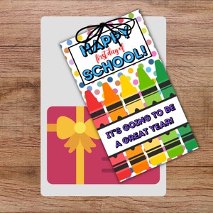 Back to School Gift Tags| Gift Tags for Teachers| Gift Tags for ...