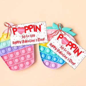 Valentine’s Day Gift Tags| Valentine Cards| Poppin By| Pop It Tags ...
