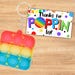 Pop It Gift Tag| Party Favor Tag| Thank You for Poppin By| Pop It ...