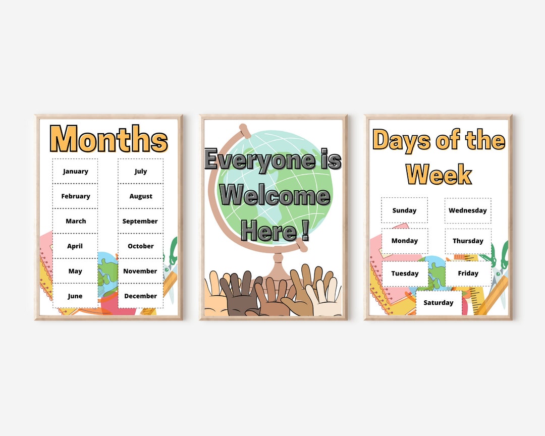 Classroom Posters, Teacher Classroom Posters, Classroom Signs, Alphabet ...