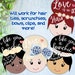 Scrunchie Party Favors Love is in the Hair Hair Tie Party Favors Hair ...