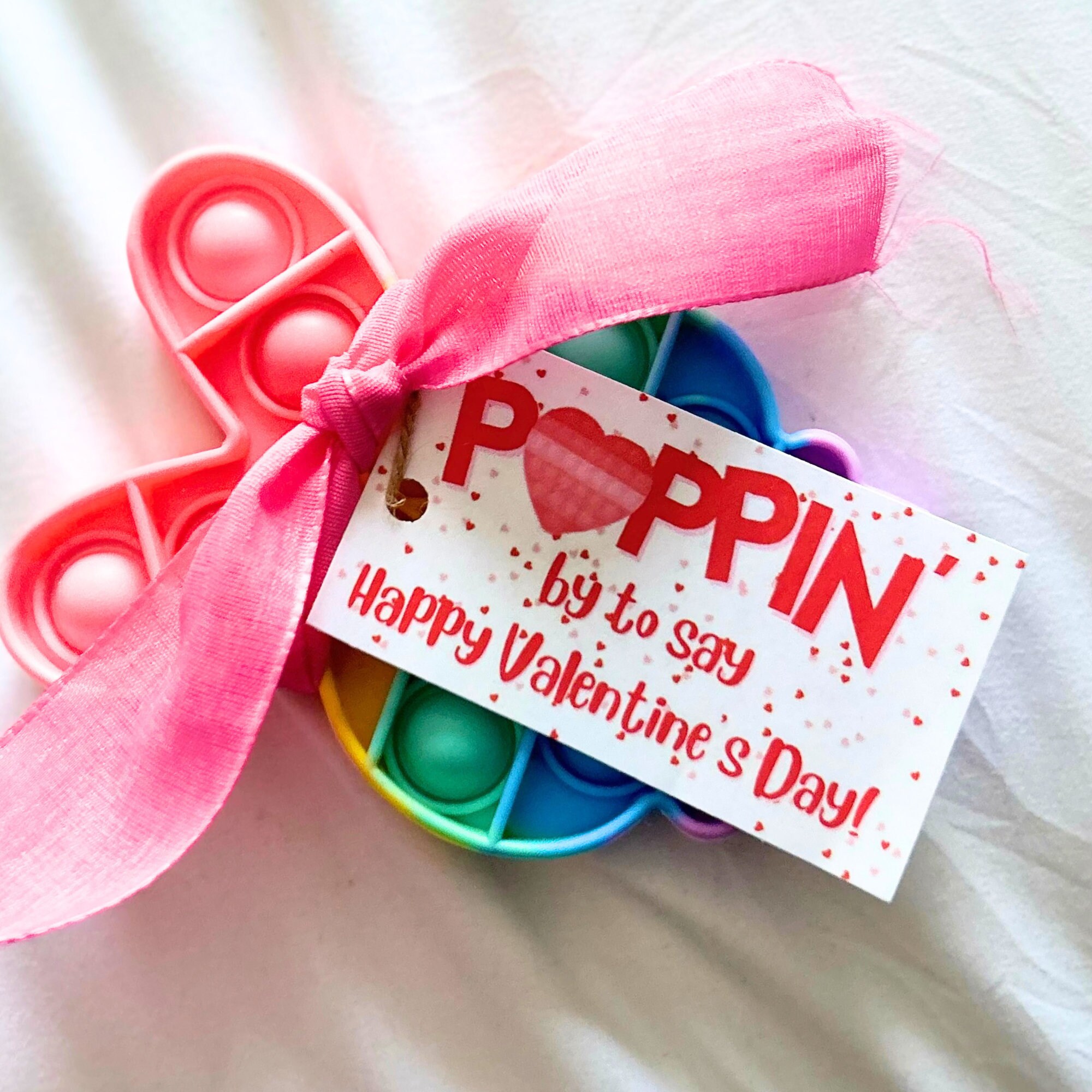 Valentines Day Gift Tags Valentine Cards Poppin By Pop It Tags Fidget ...