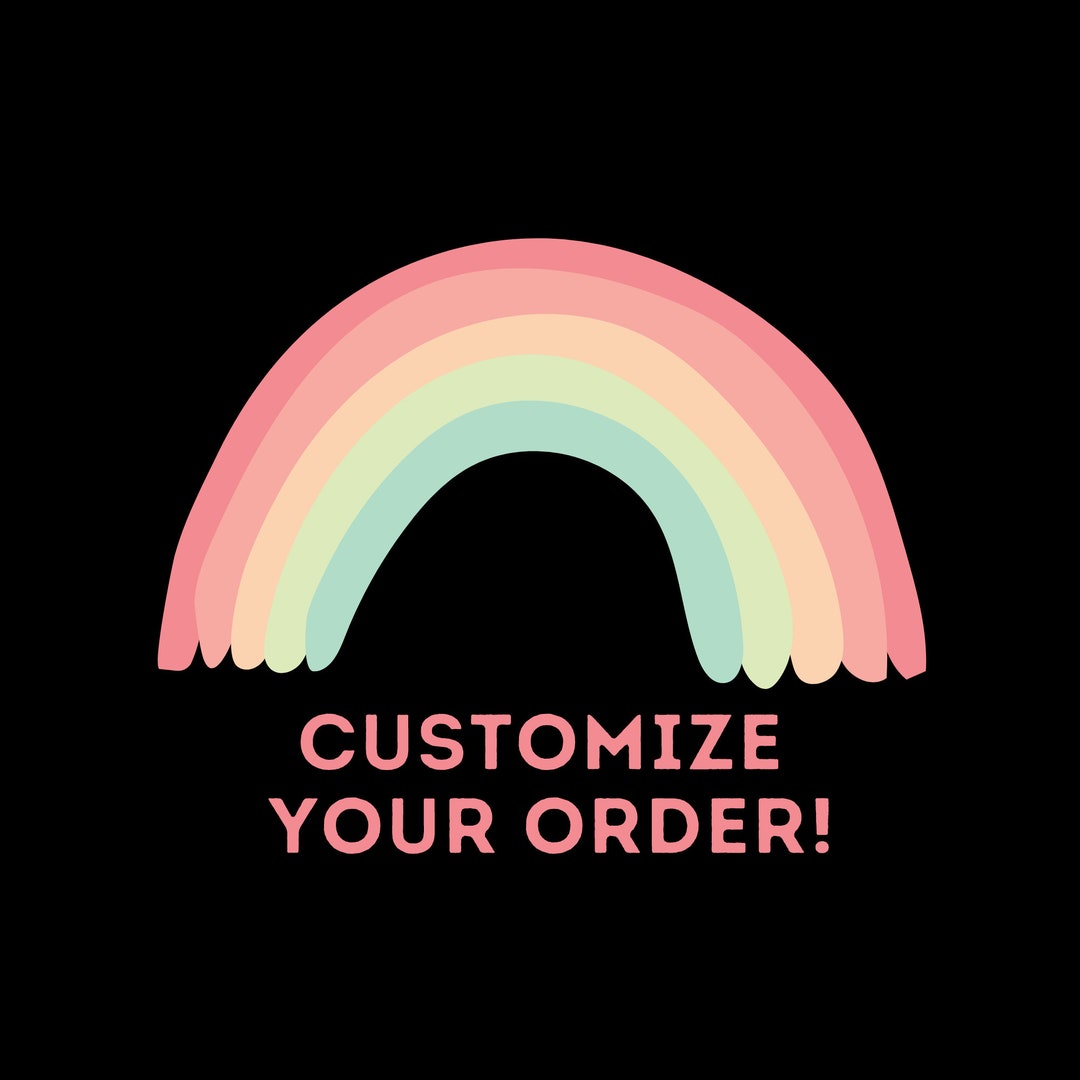 Customized Order Add On- Simple Changes to Existing Instant Download ...