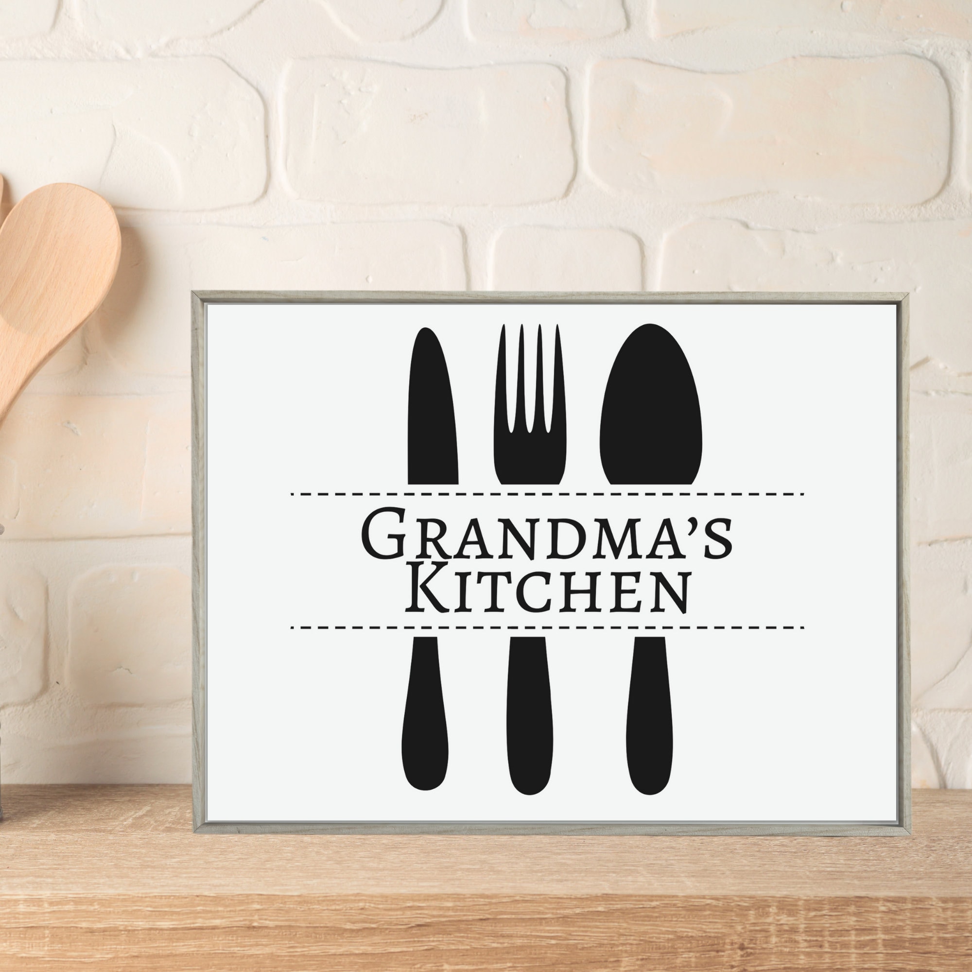 Grandma's Kitchen Kitchen Wall Decor Mothers Day Gift for Grandma Gift ...