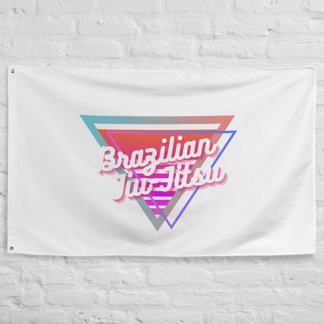 Vintage Style Brazilian Jiu-jitsu Flag - Etsy