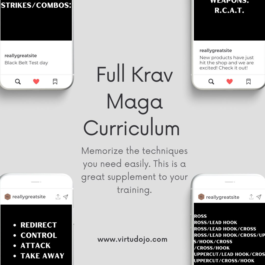 Krav Maga Flashcards, Krav Maga Black Belt Curriculum, Krav Maga ...